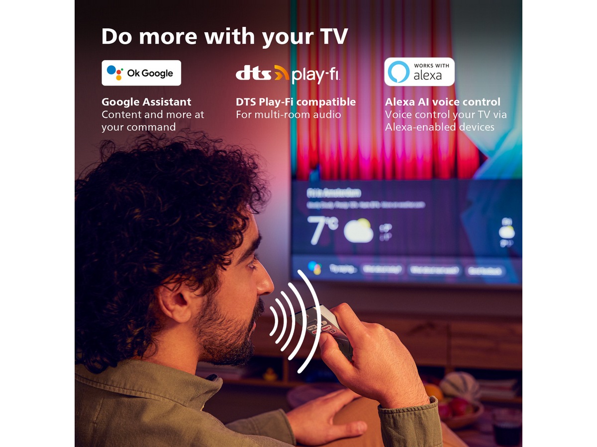 Philips 65" 4K Mini LED Ambilight 65PML9507/12 - TV-er - Komplett.no