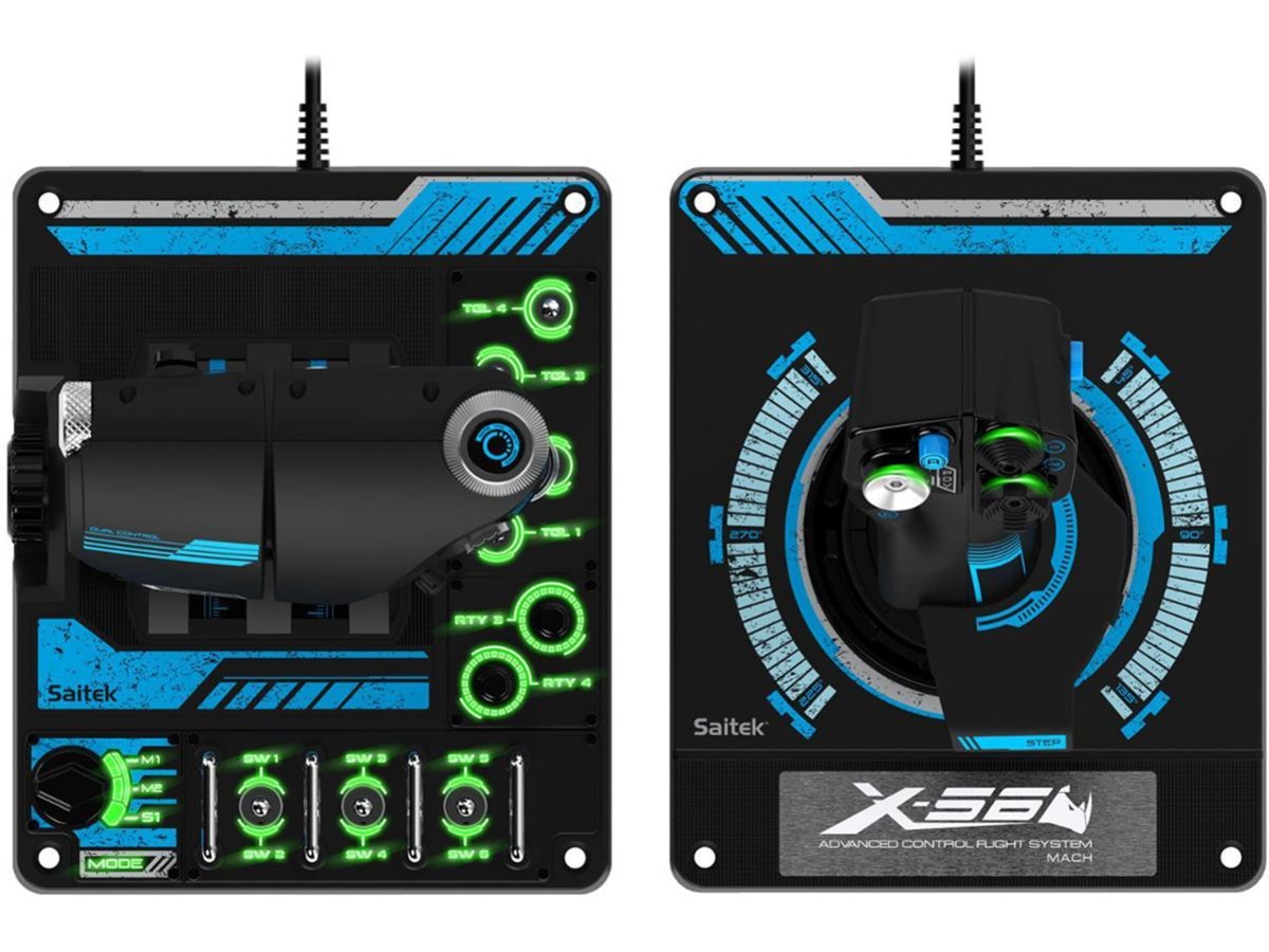 Logitech G X56 Pro Rhino Flight System - Komplett.no