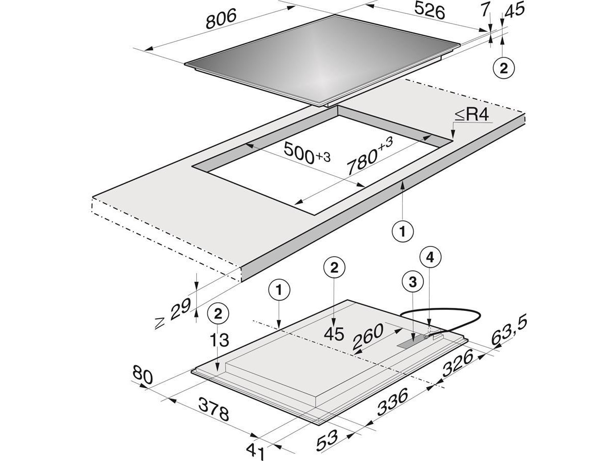 Miele KM 6366-1 platetopp - Komplett.no
