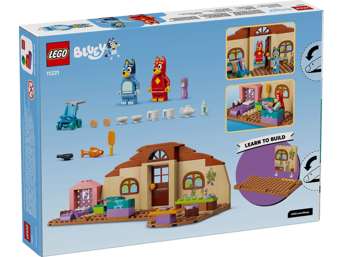 LEGO Bluey Skolen med Rusty og Bluey 11221 - LEGO | Komplett.no